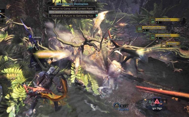 Monster Hunter World – Witcher Event- Ancient Leshen Guide! – EthuGamer